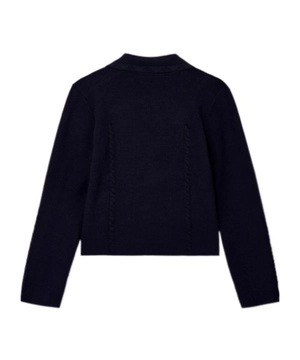 Emporio Armani Viscose Knit Blazer With A Lapel Collar And Braided Pockets
