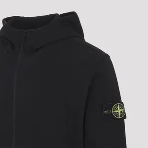 Stone Island Long-sleeved Hooded Sweatshirt