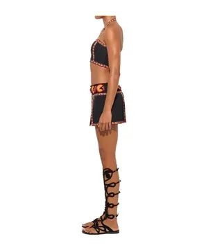 Emilio Pucci Embroidered Skirt