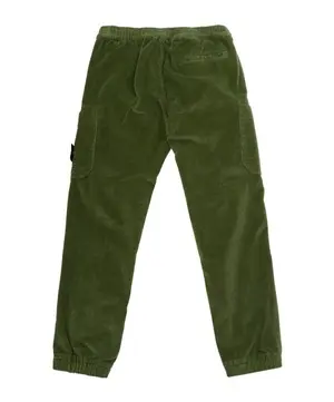 Stone Island Elastic-waist Casual Trousers