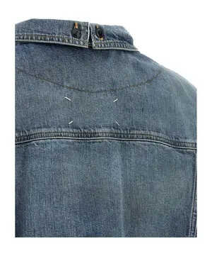 MAISON MARGIELA Folded Collared Denim Jacket