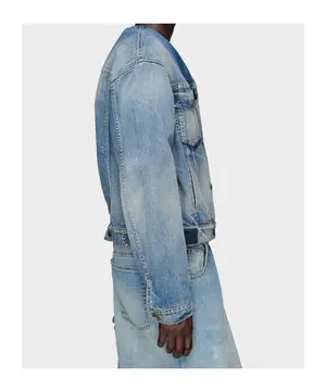 MAISON MARGIELA Folded Collared Denim Jacket