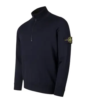 Stone Island Zip-neck Sweater