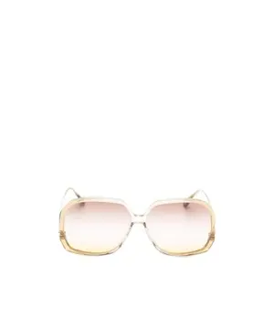 Chloé Geometric-frame Sunglasses - White