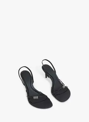Christopher Esber Giro Strappy Heeled Sandals - Black