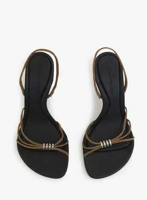 Christopher Esber Giro Heel Sandals - Black