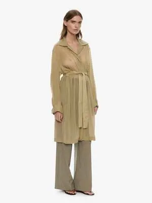Christopher Esber Lucent Mottled Sheer Chore Jacket