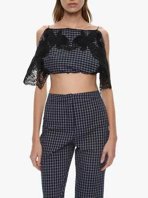 Christopher Esber Maya Embroidered Handkerchief Trouser