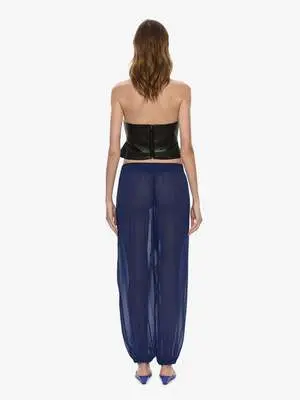 Christopher Esber Bennett Silk Georgette Pants