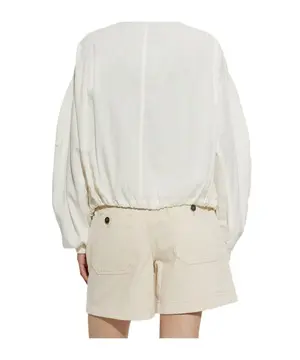 Isabel Marant Étoile Plume Zip-up Jacket - Ecru