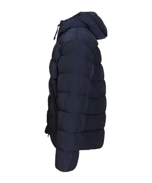 C.P. COMPANY Long-sleeved Hooded Cotton Jacket