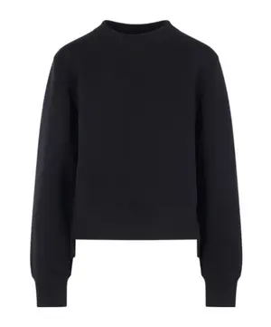 Sacai Long-sleeved Sweatshirt - Black
