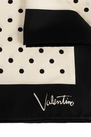 Valentino Garavani Patterned Silk Scarf