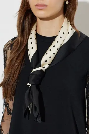 Valentino Garavani Patterned Silk Scarf