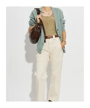 Isabel Marant Étoile V-neck Cardigan With Embroidered Logo