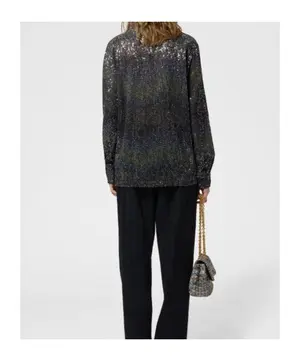 Missoni Sequin-embellished Zigzag Shirt