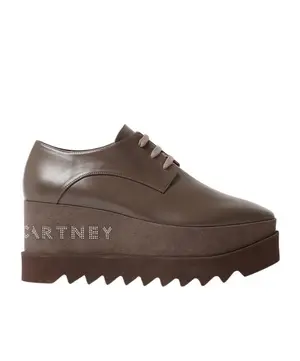 Stella McCartney Elyse Logo-detail Derby Shoes