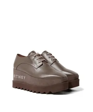 Stella McCartney Elyse Logo-detail Derby Shoes