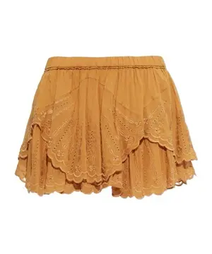 Isabel Marant Étoile Elastic Waist Shorts - Brown