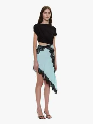 Christopher Esber Verve Twisted Tee Mini Dress - Blue