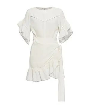 Isabel Marant Étoile Short-sleeved Dress - Ecru