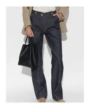 Victoria Beckham Belt Loop Jeans
