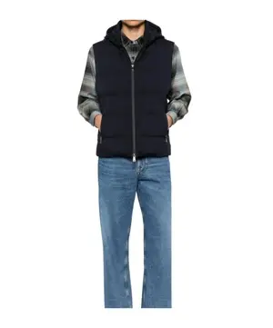 PAUL  SHARK Zip-fastening Hooded Gilet - Black