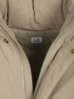 C.P. COMPANY Long-sleeved Stand-up Collar Cotton Coat