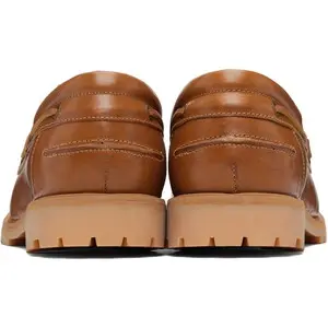 Studio Nicholson Guston Leather Boat Shoes
