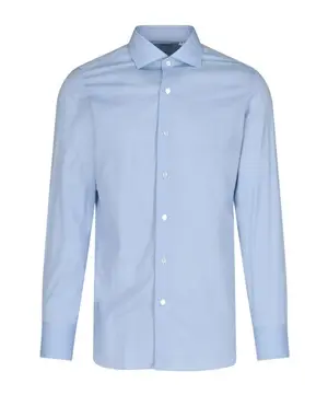 FINAMORE 1925 Long-sleeved Shirt - Blue