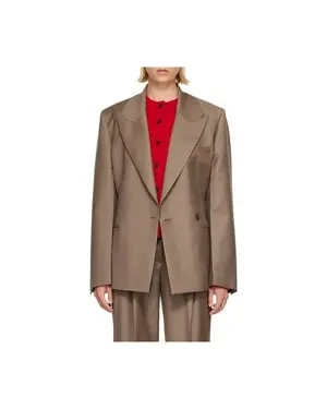 RÓHE Hourglass Double-breasted Blazer