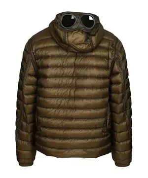 C.P. COMPANY Long-sleeved Hooded Cotton Jacket
