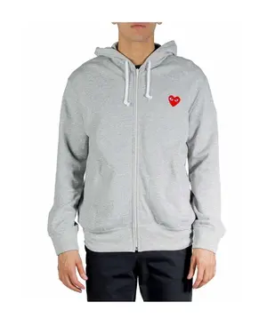 Play Comme Des Garcon Logo Casual Jacket