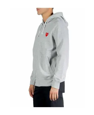 Play Comme Des Garcon Logo Casual Jacket