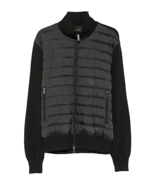 PAUL  SHARK Quilted Zip-fastening Jacket - Black