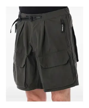AND WANDER Belted Cargo Shorts