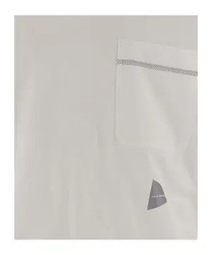 AND WANDER Combi Short-sleeved T-shirt