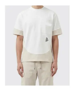 AND WANDER Combi Short-sleeved T-shirt