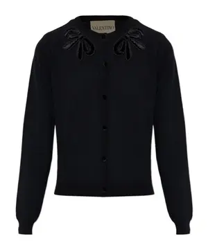 Valentino Garavani Long-sleeve Cardigan - Black