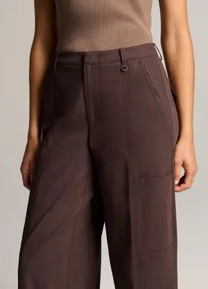 Vince Mid-rise Spliced Casual Pants