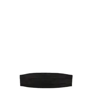 TOM FORD Pleated Cummerbund - Black