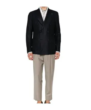 Tagliatore Double-breasted Blazer - Black