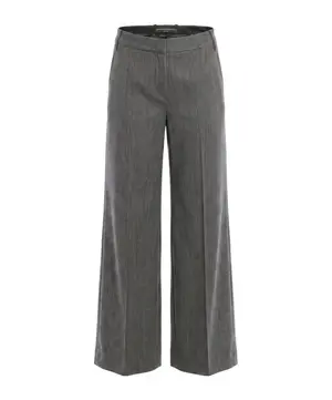 Ermanno Scervino Pleated Casual Trousers - Black Resca