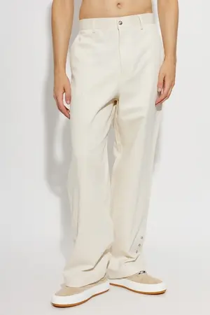 Palm Angels Casual Trousers With Belt Loops