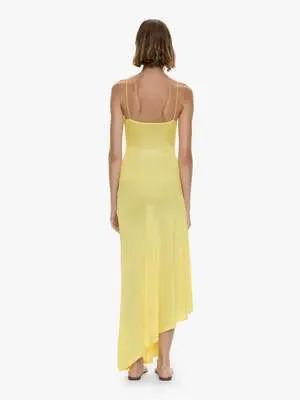 Christopher Esber Delphin Lace Rib Cami Dress