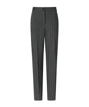 Pinko Pinstripe-pattern Tailored Trousers - Black