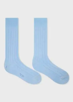 Paul Smith Multicolour Ribbed Socks Six Pack