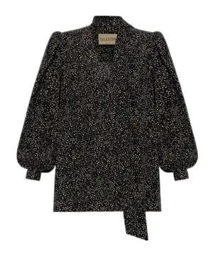 Valentino Garavani Long Sleeve Shirt - Black