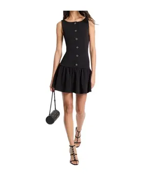 Michael Kors Low-waisted Dress - Black