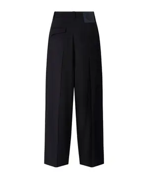 Pinko Pressed-crease Wide-leg Trousers
